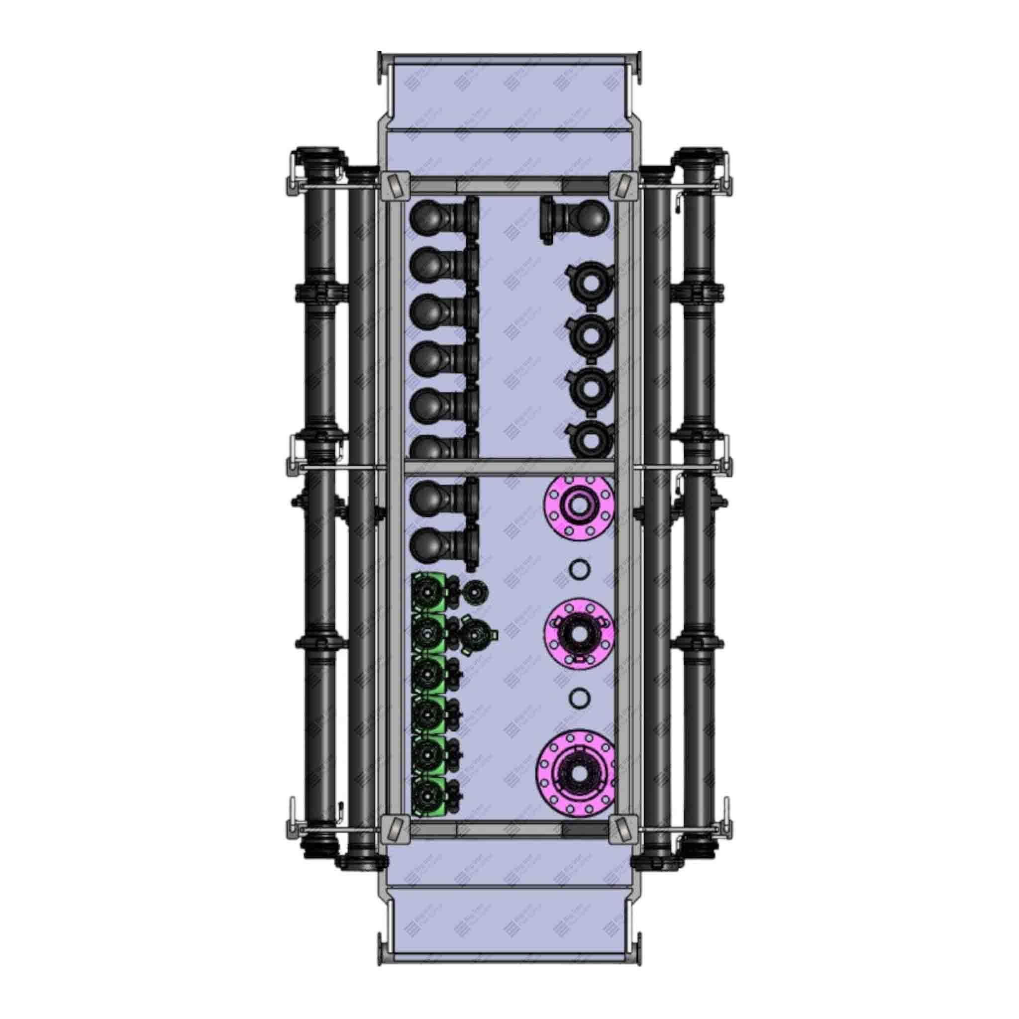 Pipe Skid-Basket-4In Fig 206 10,000 Lbs Max Gross Capacity – Big Iron ...